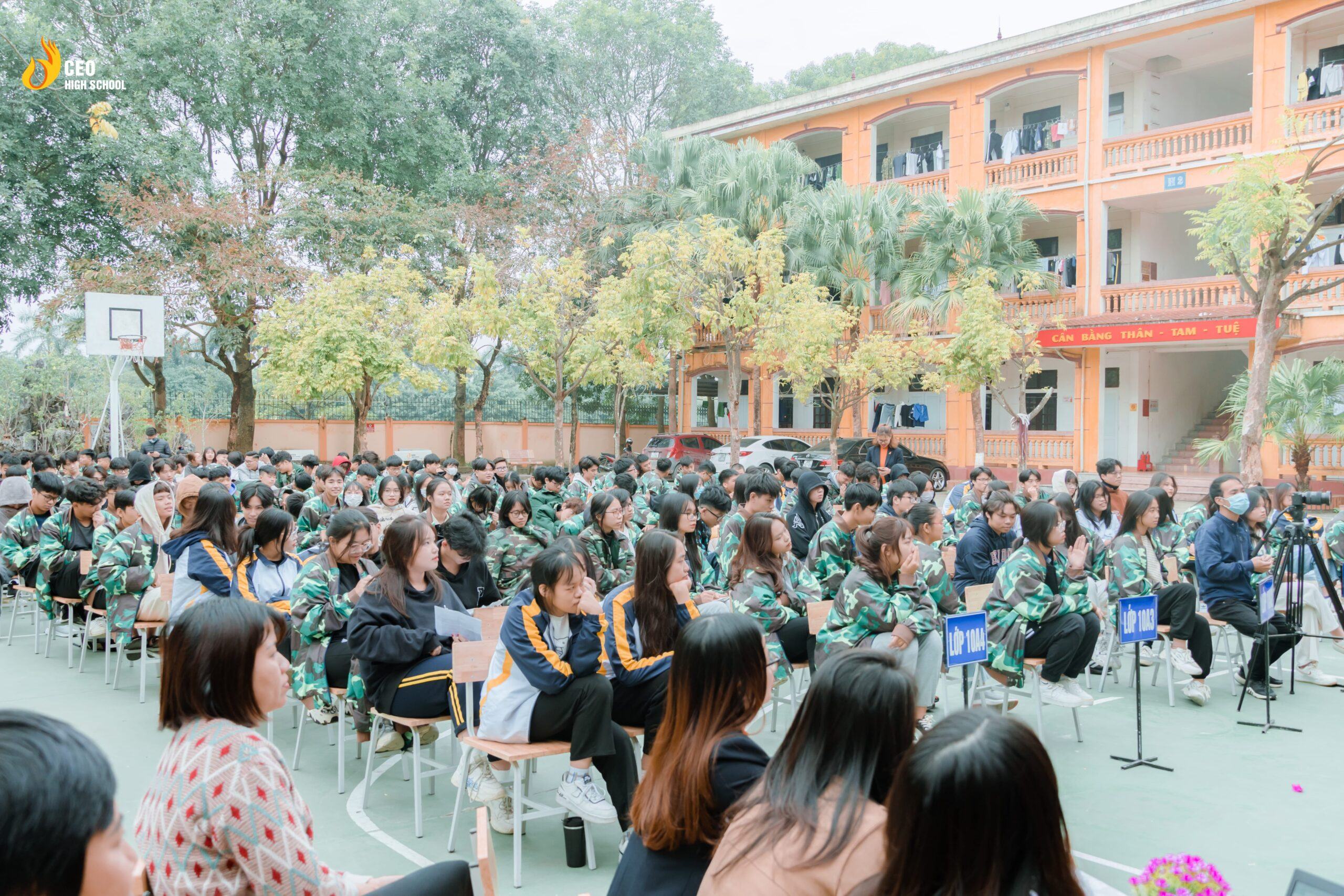 Thông báo: Công khai tài chính năm học 2021 - 2022 - CVG High School